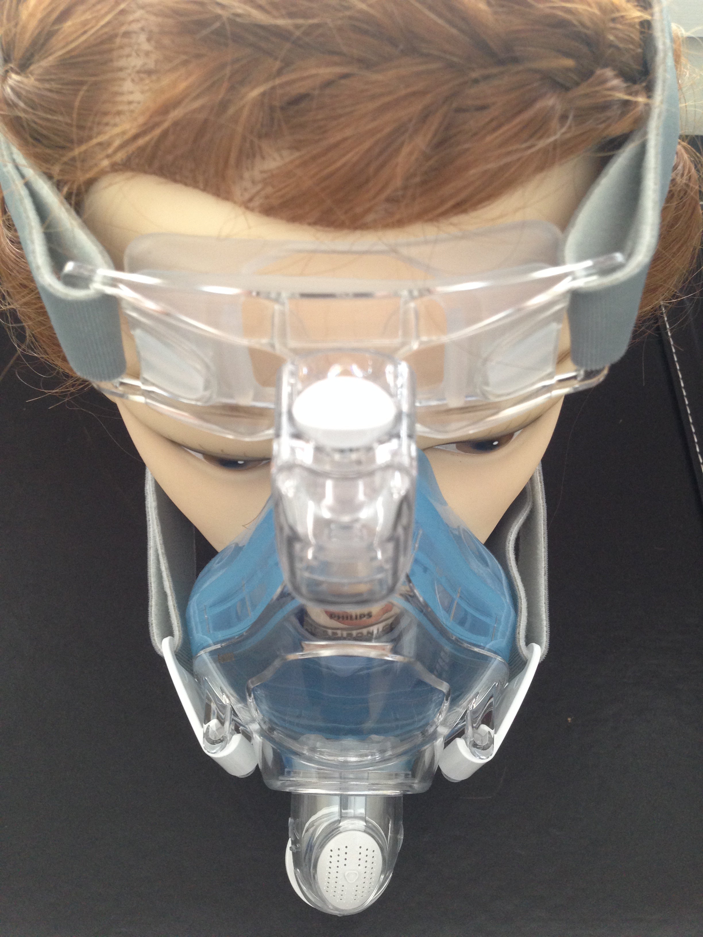 Philips Respironics Amara Gel FullFace CPAP mask with headgear - Large ...