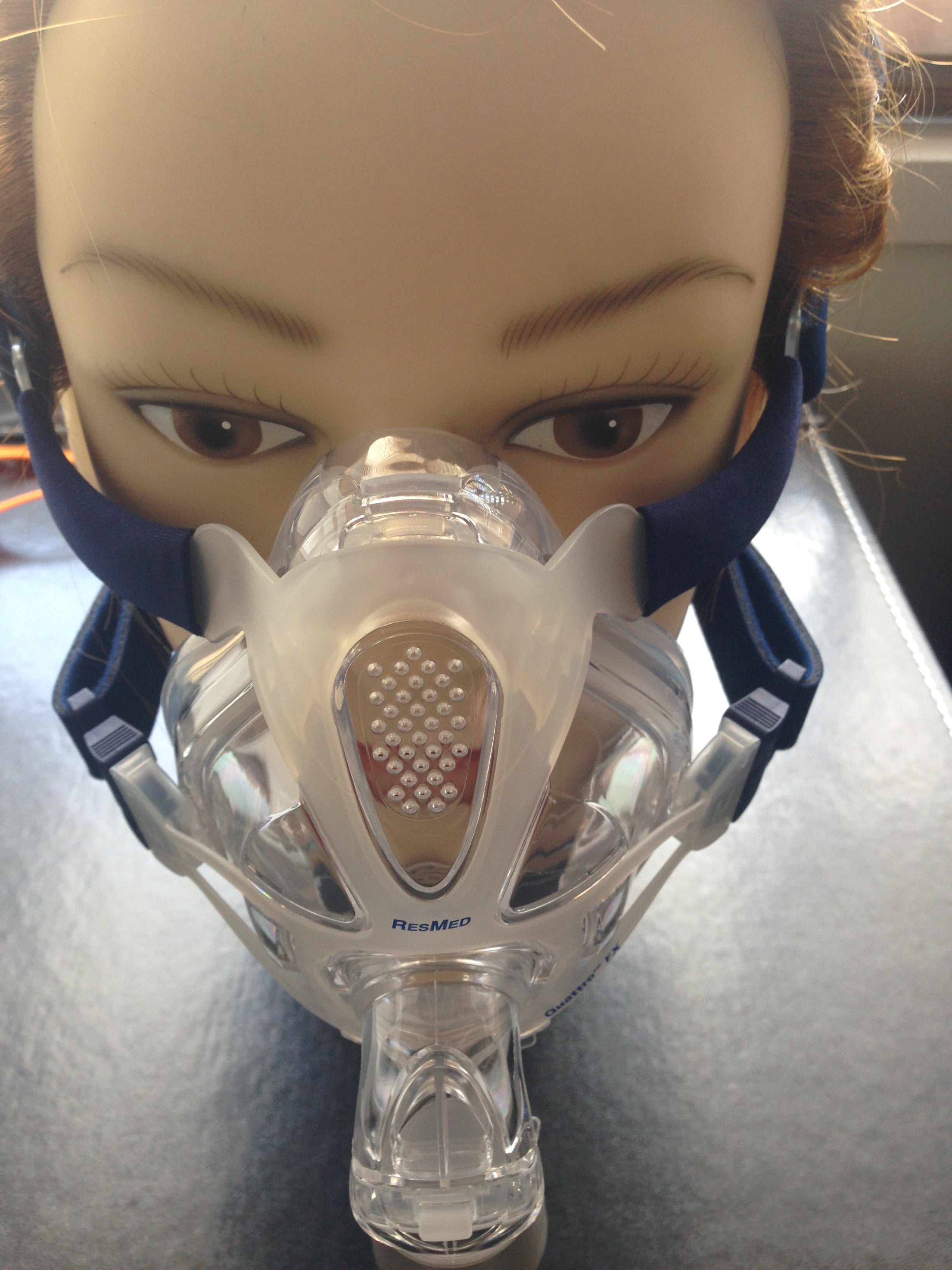 Resmed Quattro FX Fullface CPAP mask all sizes with headgear ...