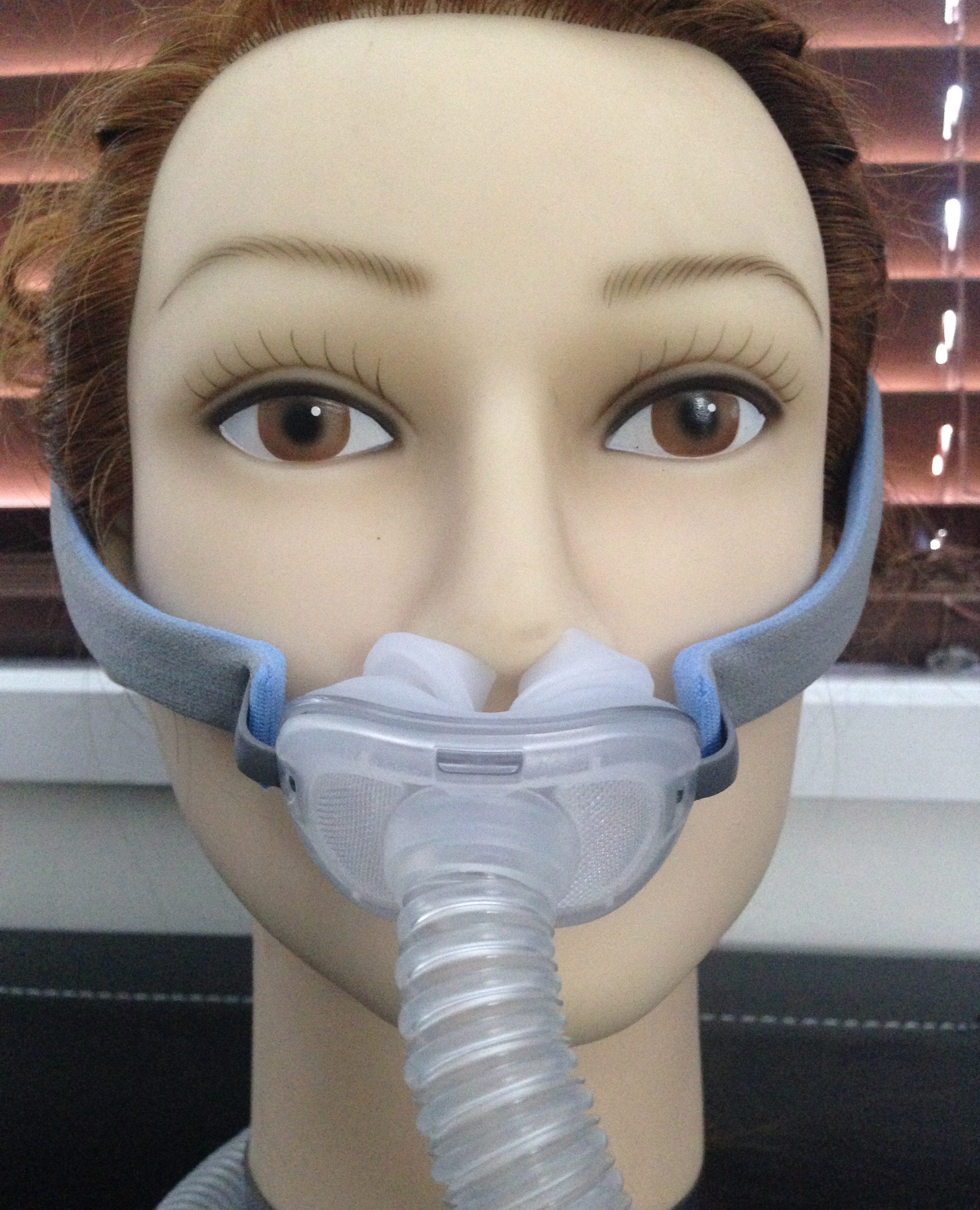 ResMed AirFit P10 nasal mask with 3 same size pillows, headgear CPAP ...